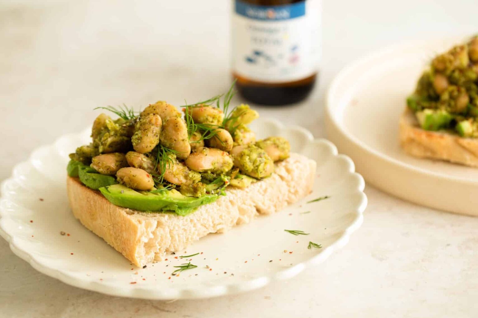 Avocado-Bohnen Toast mit Omega-3 - NORSAN Deutschland
